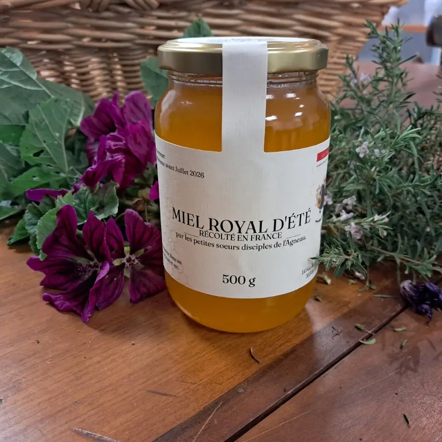Miel "Royal d'été" du Prieuré - 500g net - Les Petites Soeurs Disciples ...